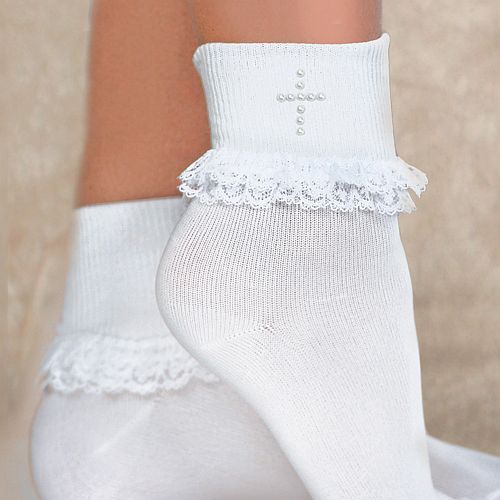 First Communion Socks - Communion Clothing - White Socks - First Communion